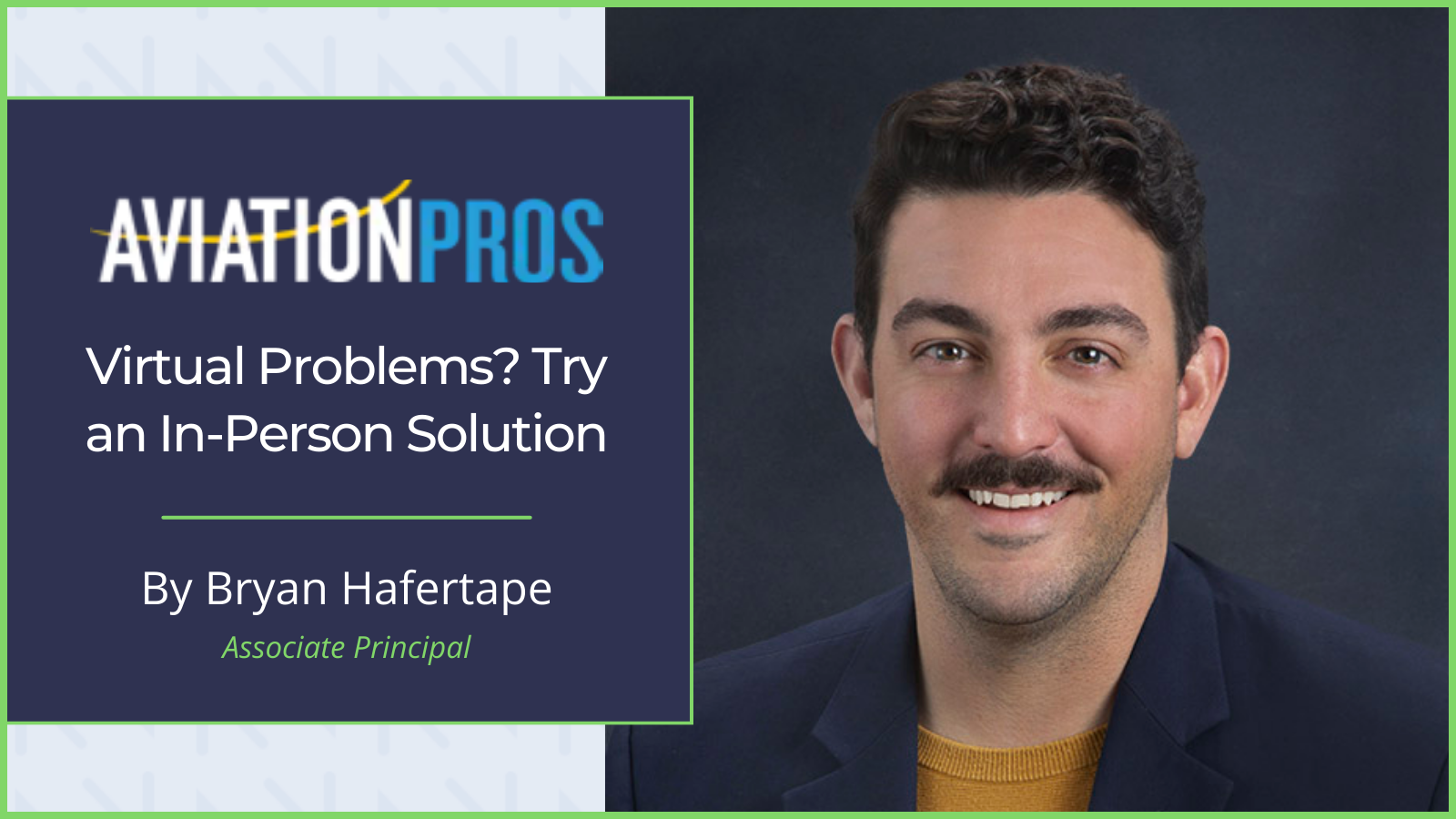 Virtual Problems? Try an In-Person Solution - Connico